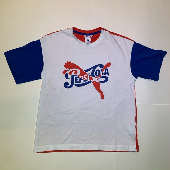 Puma | Shirts | Puma X Pepsi Cola Tshirt Collaboration 5th Anniversary ...